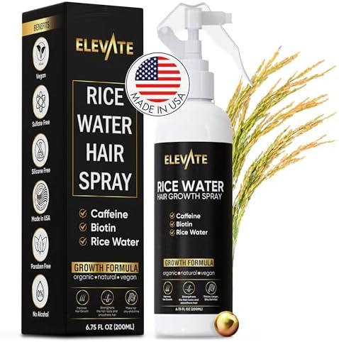 Amazon.com : NEW Fermented Rice Water for Hair Growth - Infused with ...
