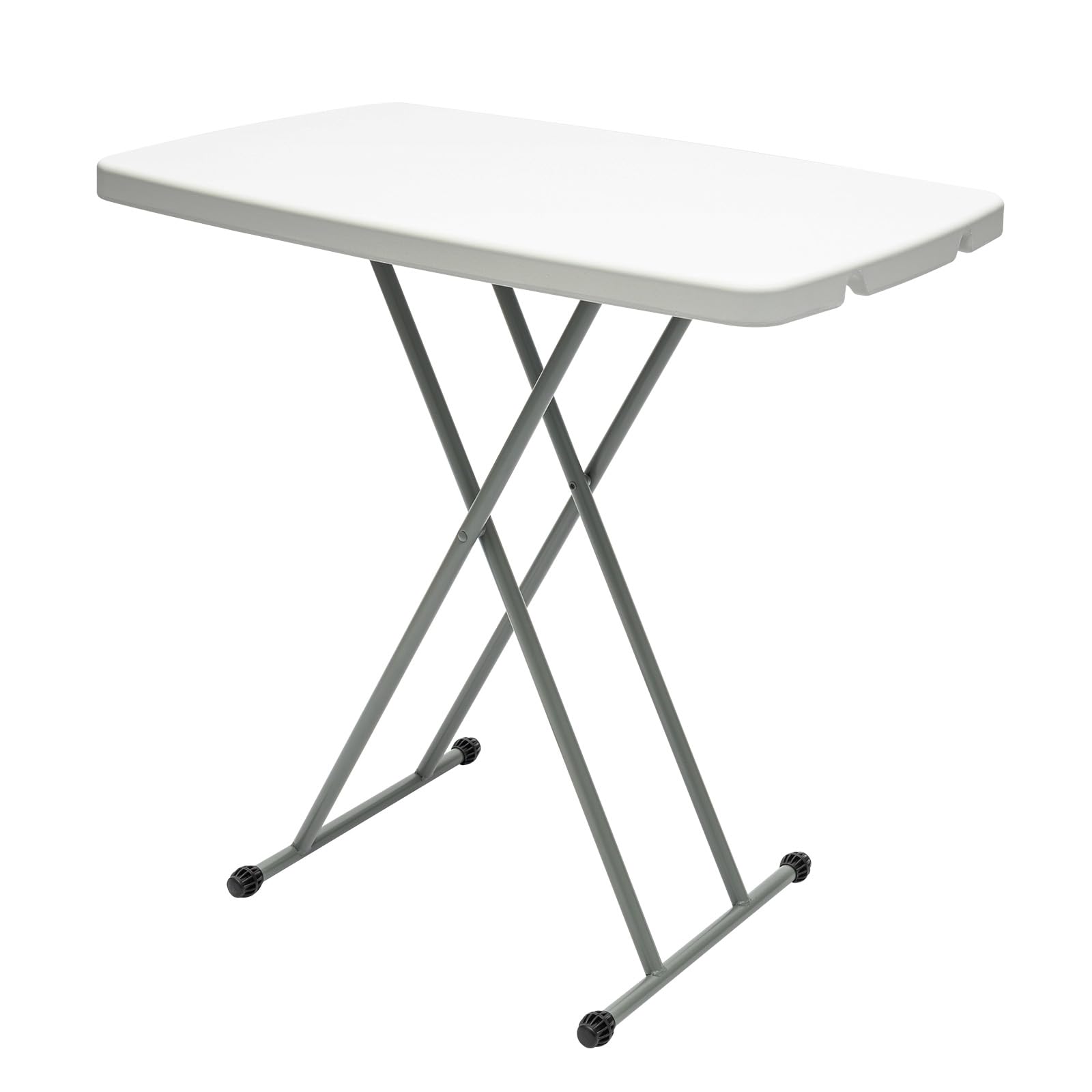 Amazon.com: Dorfury Portable Plastic Folding Table, Height Adjustable ...