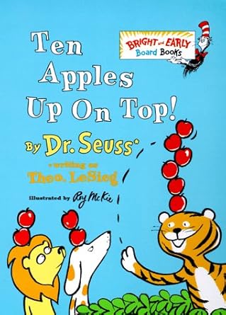 Amazon.com: Ten Apples Up on Top! (Bright & Early Board Books ...