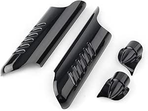 Cnonee1 Lower Leg Deflectors Front Fork Guards Lightweight Modification ...