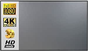 Amazon.com: Projector Screen, Release Projector Screen 16:10,100 120 ...