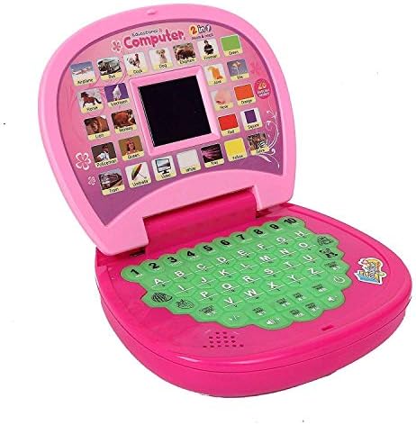 Jiada Educational Electronic Computer For Learning ABC And 123, Kids ...