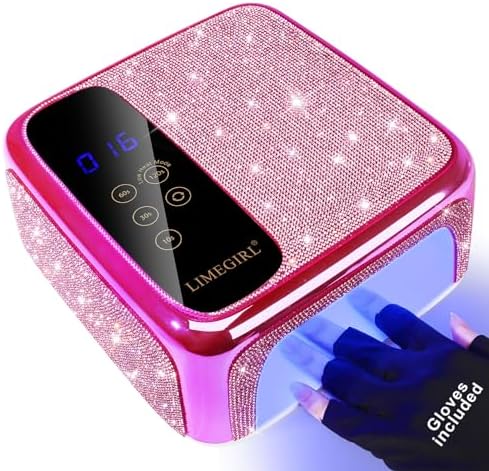 Amazon.com : LimeGirl Cordless Nail Dryer for Gel Polish, UV LED Nail ...
