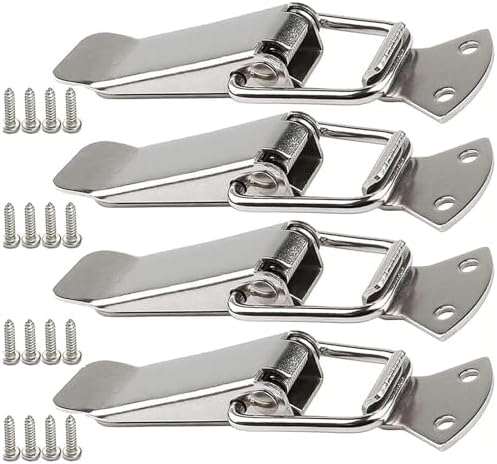 RSYHVG Stainless Steel Tension Clasp with Screws, 56mm Lever Clasp ...