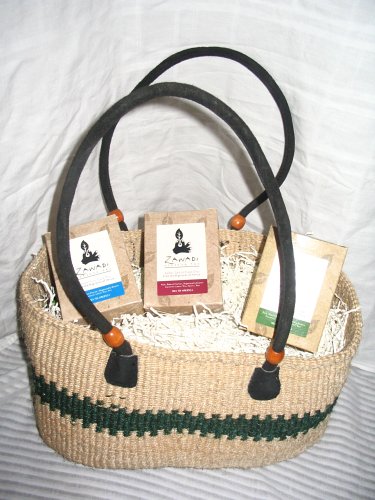 Amazon.com : Caring "Gourmet Tea Taster" Gift Basket By Zawadi African ...