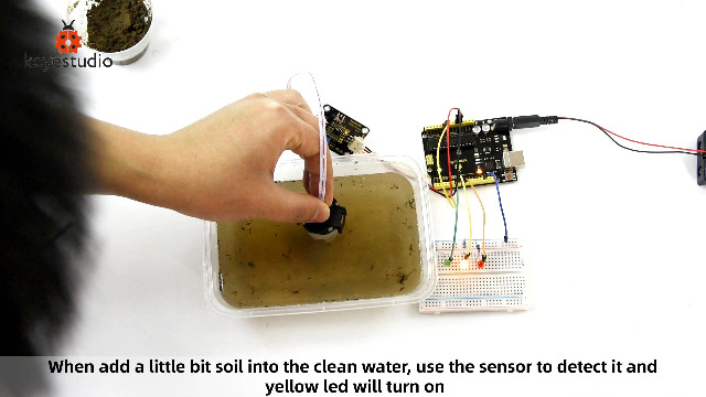 Watch KEYESTUDIO Turbidity Sensor Module V1 for Arduino on Amazon Live