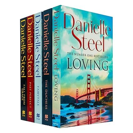 Danielle Steel Collection 5 Books Set (Past Perfect, Loving, Fall From ...