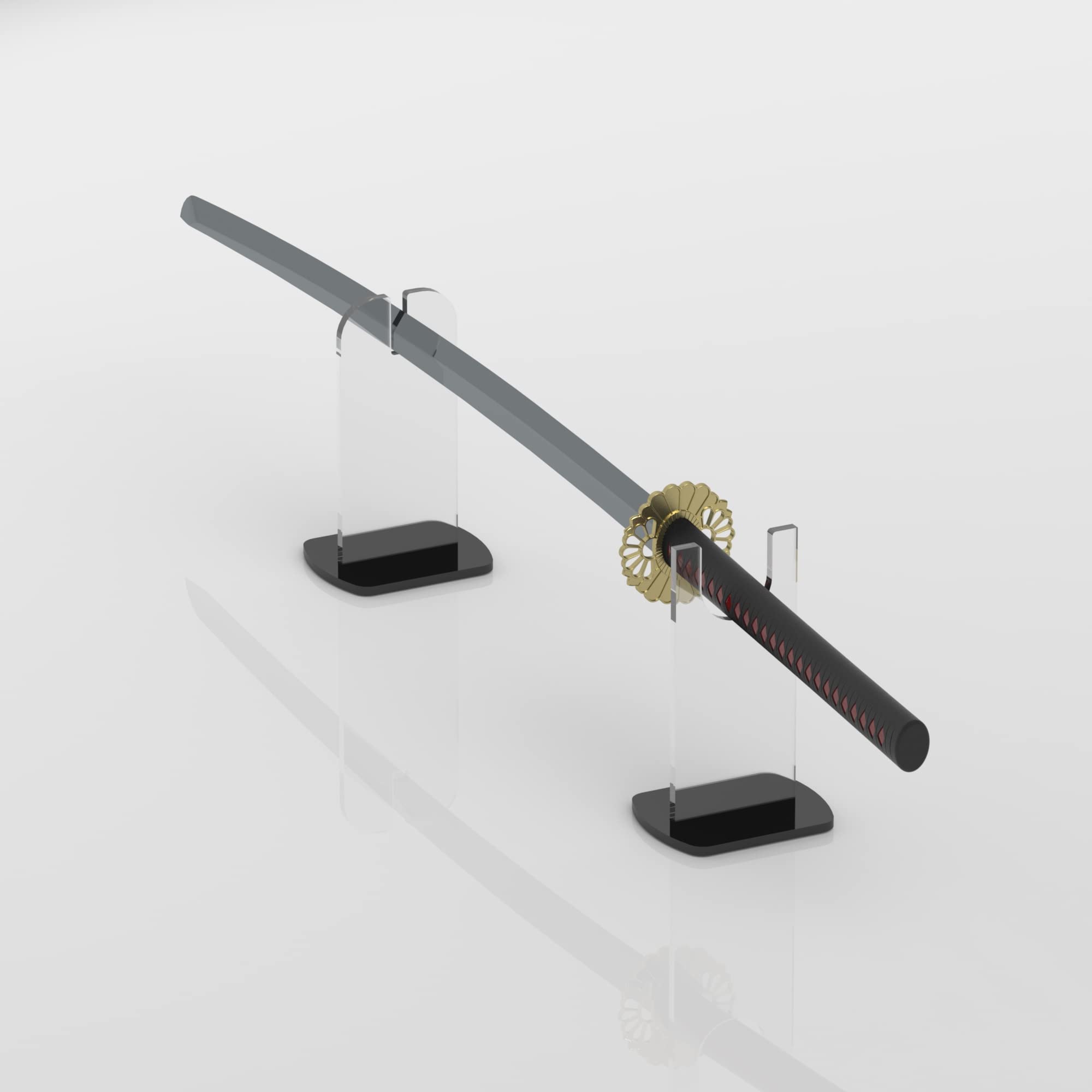 Plexico Freestanding Katana Holder Katana Stand Sword Stand Katana ...