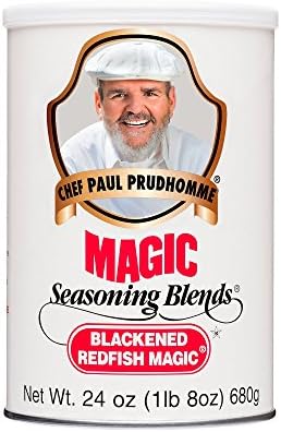 Amazon.com : Chef Paul Blackened Redfish Magic Seasoning, 24 ounces ...