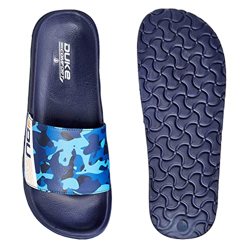 Buy Duke Sliders for Men Blue at Amazon.in