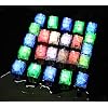 Disney Plastic Led Ice Cubes - 12Pack Flashing, Reusable, Novelty Glow ...