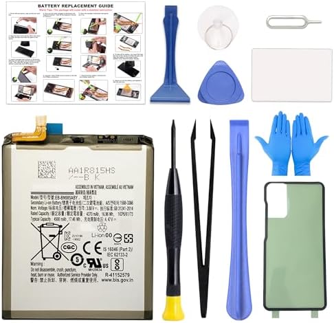 Amazon.com: MAXBEAR Galaxy Note 20 Ultra Battery, (Upgraded) 5000mAh 3 ...