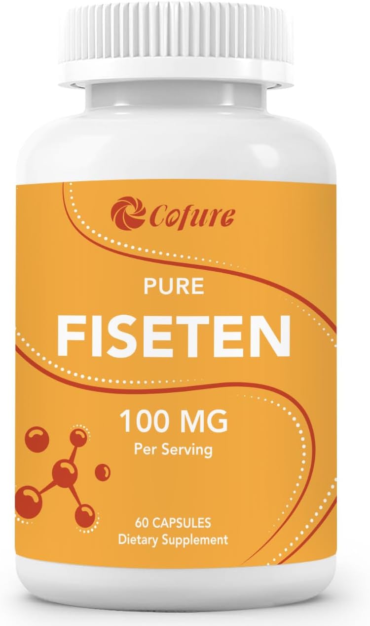Amazon.com: Fisetin 100mg - Natural Bioflavonoid Polyphenols Supplement ...