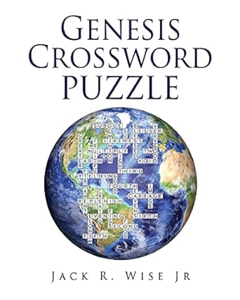 Genesis Crossword puzzle: Wise Jr, Jack R: 9781662850707: Amazon.com: Books