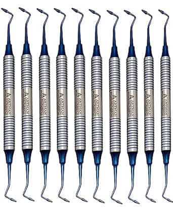 Amazon.com: Dental Composite Carver Set of 10 Double Ended Filling ...