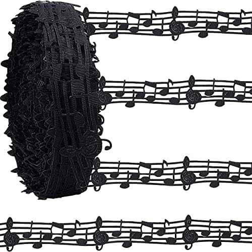 Amazon.com: 10 Yards Hollow Music Note Ribbon Music Notation Craft ...