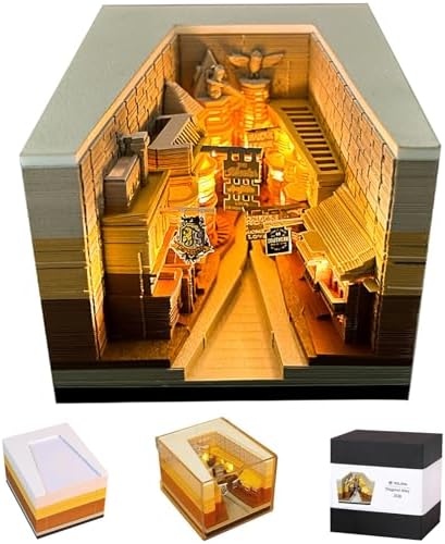 Amazon.com : RSLIPIN 3D Memo Pad Time Piece Calendar 2026,3D Art ...