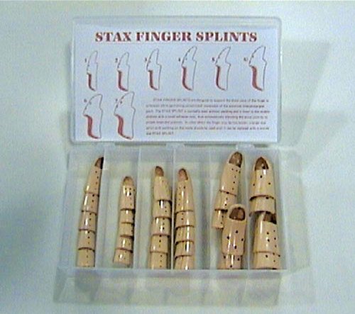 Amazon.com: STAX Finger Splint Set 30-piece Set : Health & Household