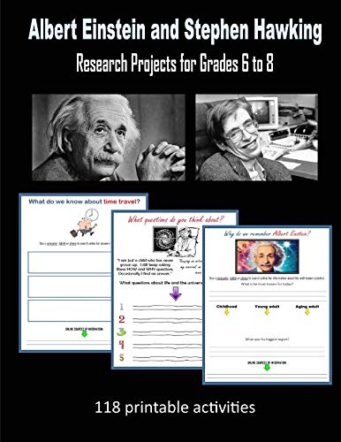 Amazon.com: Albert Einstein and Stephen Hawking: Research Projects for ...