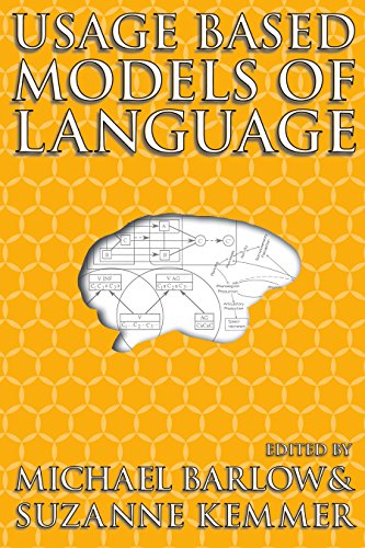 Usage Based Models of Language - Kindle edition by Barlow, Michael ...
