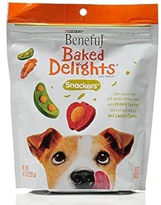 Amazon.com : Purina Beneful Baked Delights, Snackers 9.5oz : Pet Supplies