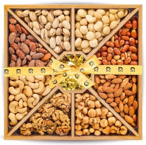 Amazon.com : Nuts Gift Basket - Great Gift for Fathers Day - Assortment ...