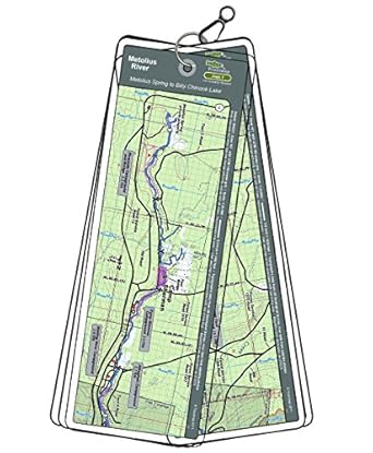 Amazon.com: Metolius River Map Set - Oregon, Metolius Spring to Billy ...