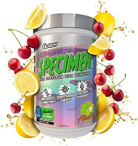 Amazon.com: Glaxon Specimen High Stimulant Pre Workout Powder ...