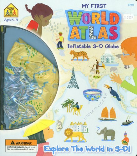 My First World Atlas: Inflatable 3-D Globe : Amazon.in: Books