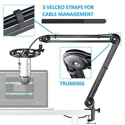 Snapklik.com : Blue Yeti Boom Arm Mic Stand