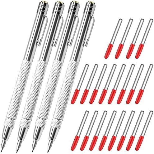 2 PCS Tungsten Carbide Tip Metal Scriber Tool With 10 Free Replacements ...