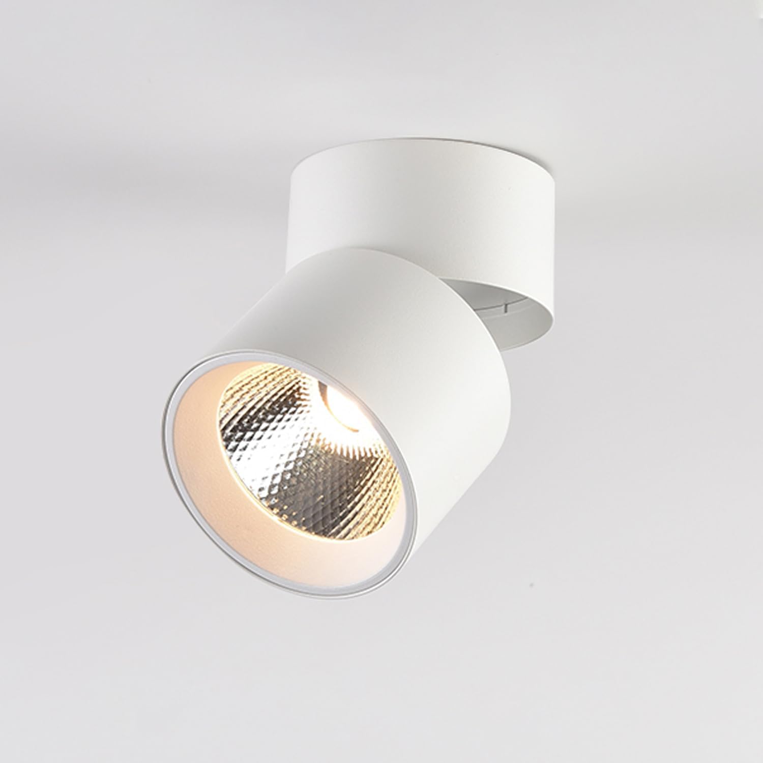 LED Ceiling Spotlight, 3000K 10W COB Downlight with 360° Rotation ...