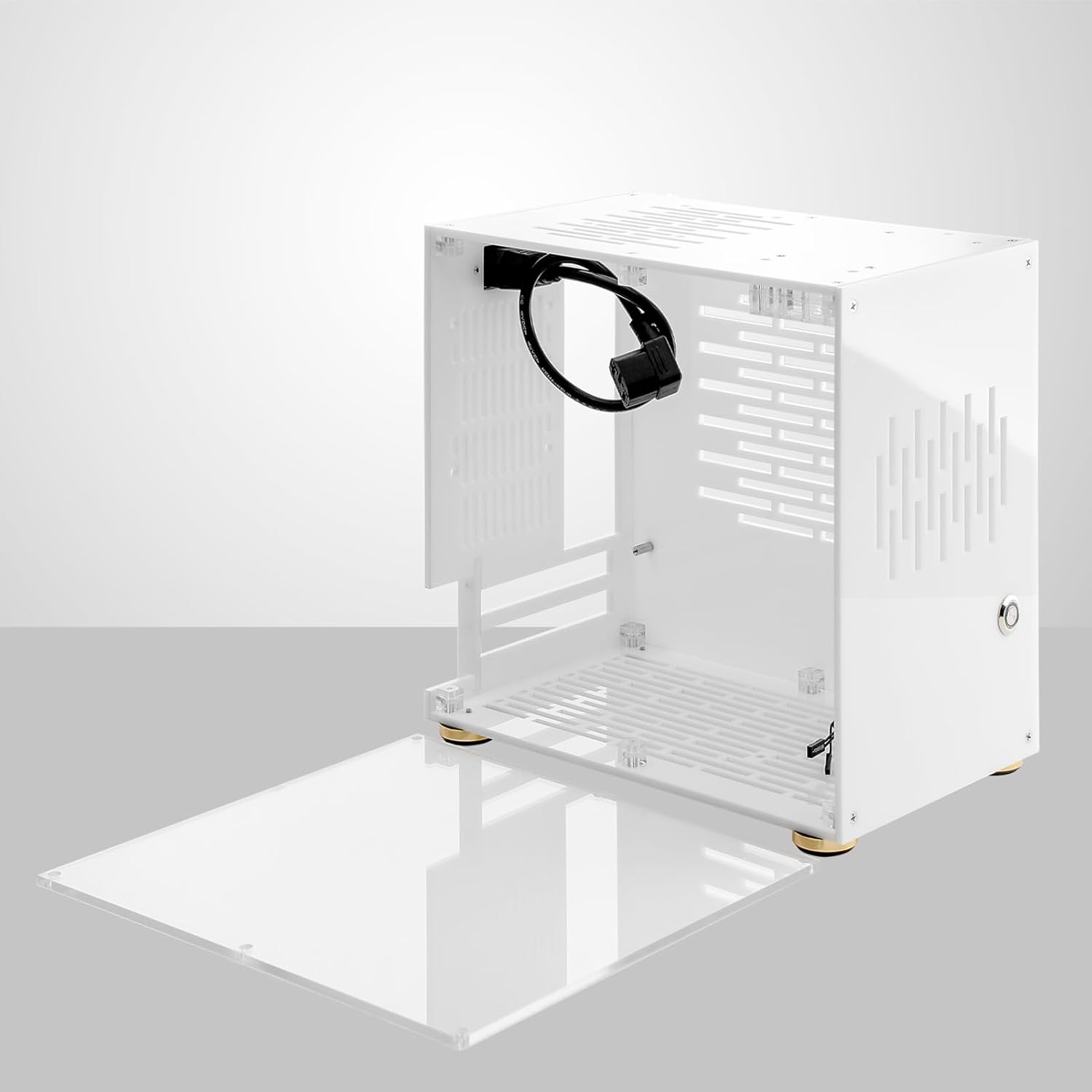 Amazon.com: Dioche Metal Mini Tower Computer Chassis, Small Computer ...