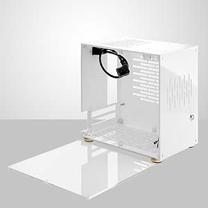 Amazon.com: Computer Case, Metal Switch Computer Case with 360° Heat ...