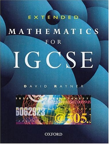 Amazon | Extended Mathematics for IGCSE | Rayner, D. | Mathematics