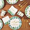 Amazon.com: 48 Pack Wild One Paper Plates for Safari Birthday Party (9 ...