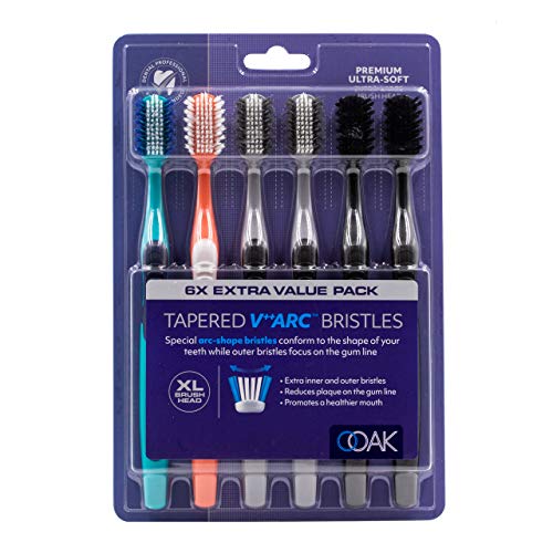 Snapklik.com : Ooak Toothbrush, Tapered V++Arc Soft Bristles, XL Brush ...