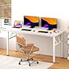 Amazon.com: DlandHome Computer Desk 62 inches Office Desk Computer ...