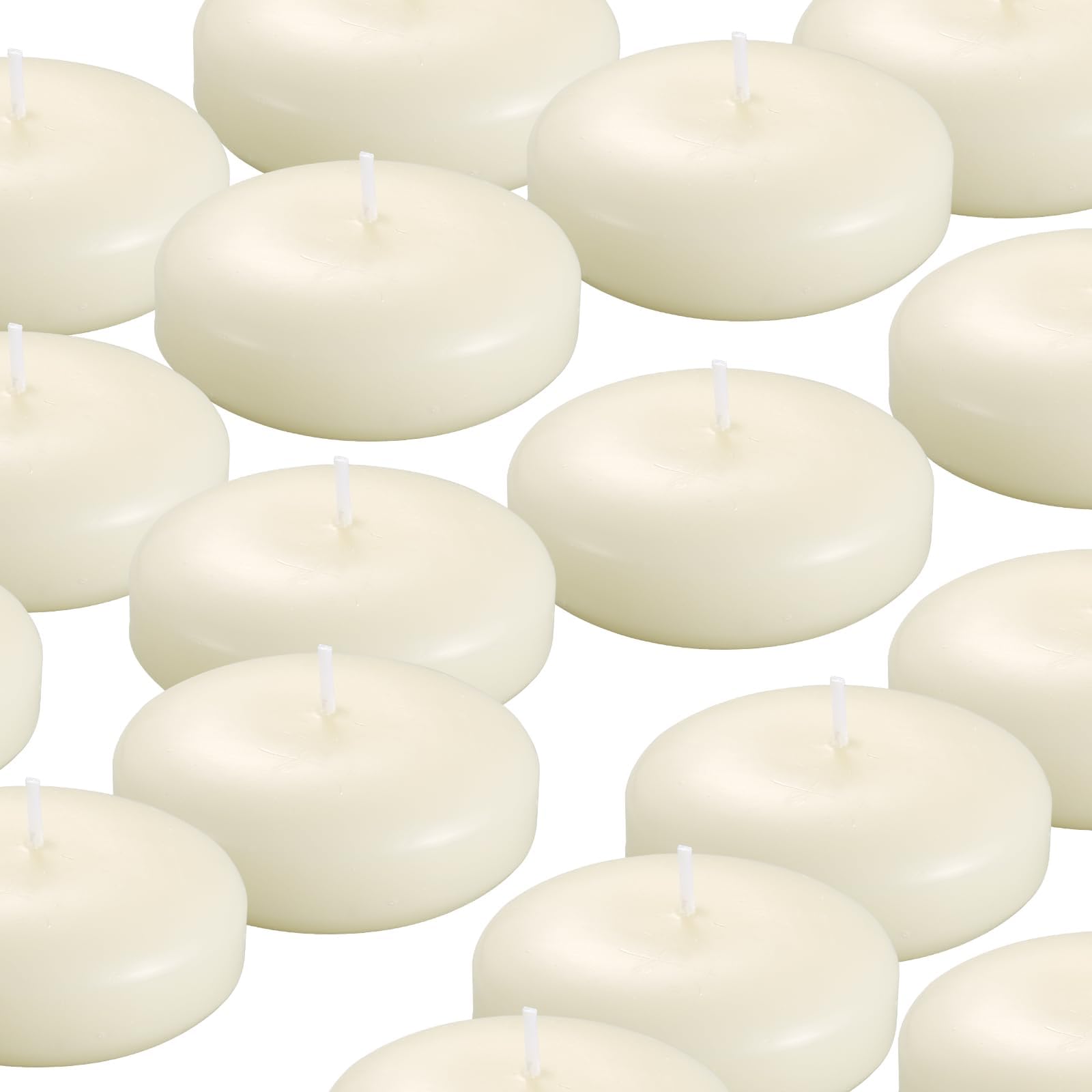 Amazon.com: D'light Online Set of 72 Large 3 Inch Floating Candles Bulk ...