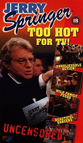 Jerry Springer: Too Hot for TV! [VHS] : Jerry Springer, Angel Anes ...