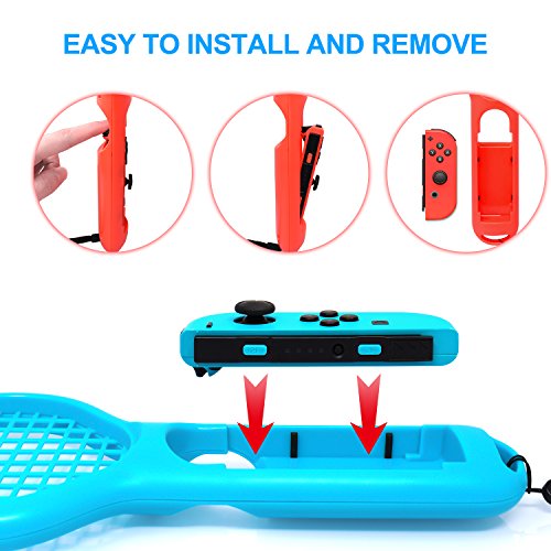 Tennis Racket for Nintendo Switch Joy-Con Controller,Accessories for ...