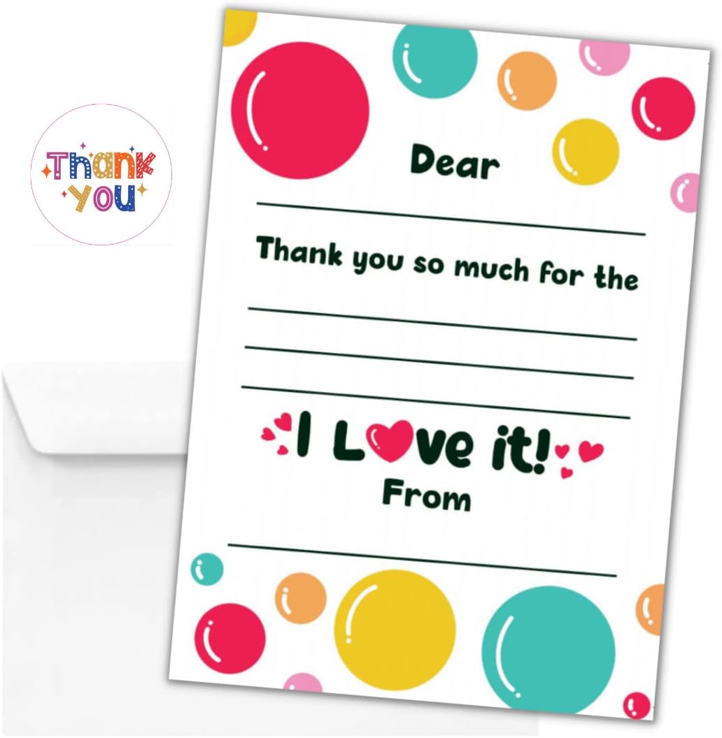 Hat Acrobat 30 Kids Thank You Cards with Envelopes Philippines | Ubuy