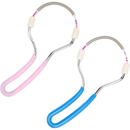 Amazon.com : Facial Hair Remover Women Manual Hair Removal Spring 2 Pcs ...