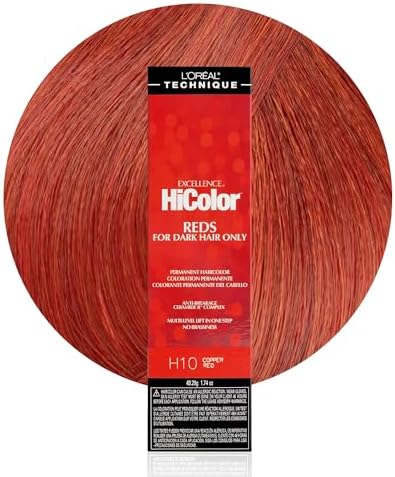Amazon.com: L'Oréal Technique HiColor Reds Permanent Hair Color - Lifts ...