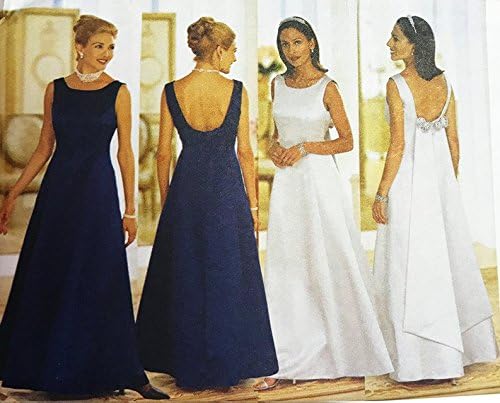 Amazon.com: Butterick Sewing Pattern 5875 Sizes 12-14-16 Misses Evening ...