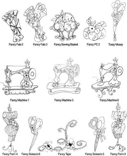 Amazon.com: Sew Fancy 1 by Loralie Designs Embroidery Designs on a ...