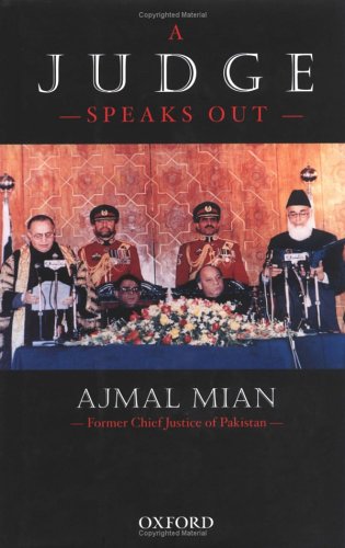 A Judge Speaks Out: Mian, Ajmal: 9780195799842: Amazon.com: Books
