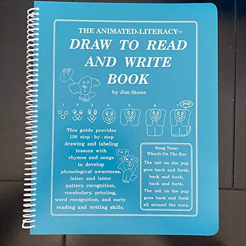 The Animated-Literacy Draw To Read and Write Book | Amazon.com.br