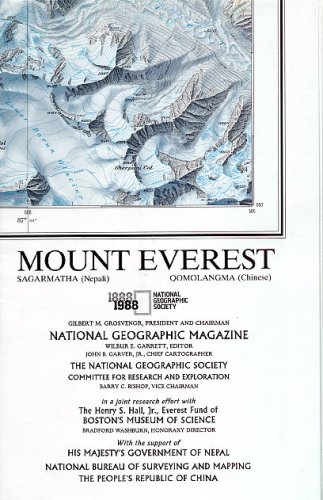Mount Everest: NG Committee for Research and Exploration: Amazon.com: Books