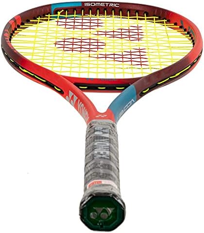 Yonex VCORE 100 6th Gen Tango Red Tennis Racquet Strung With Synthetic ...
